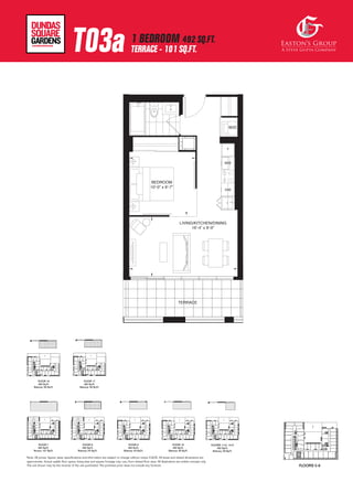Dundas Square Gardens towerfloorplans | PDF