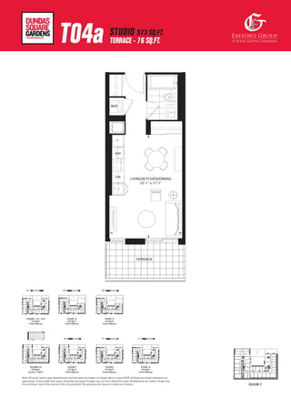 Dundas Square Gardens towerfloorplans | PDF