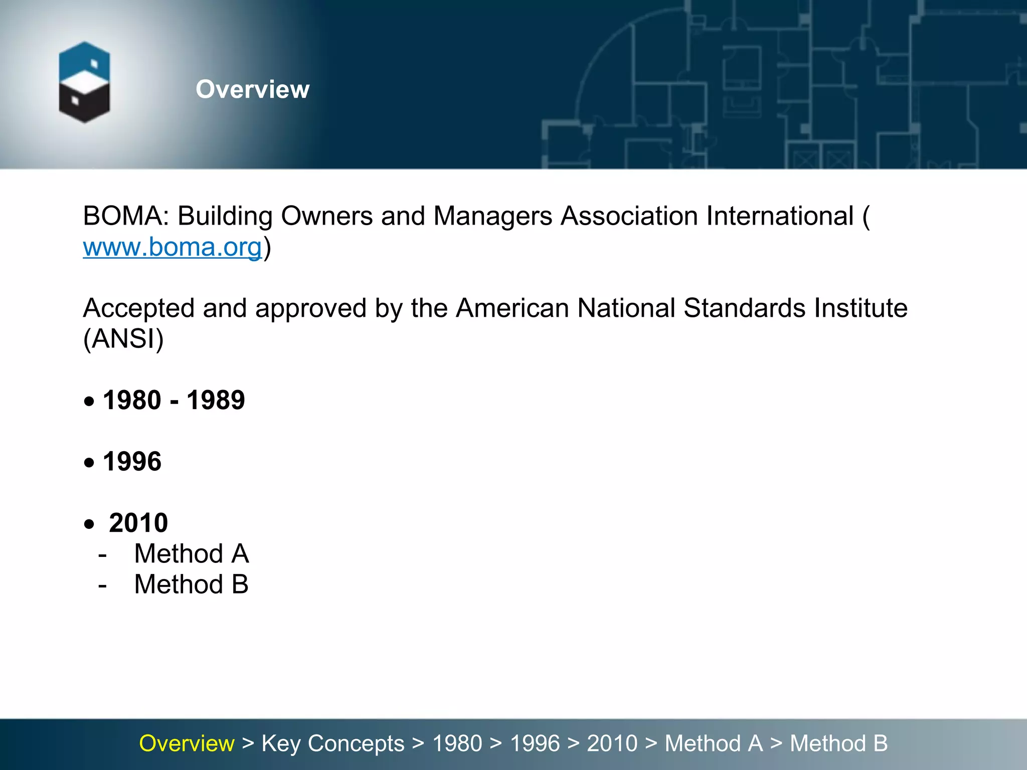 BOMA Measurement Standards | PPT