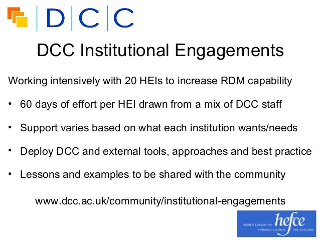 What the DCC can do for you