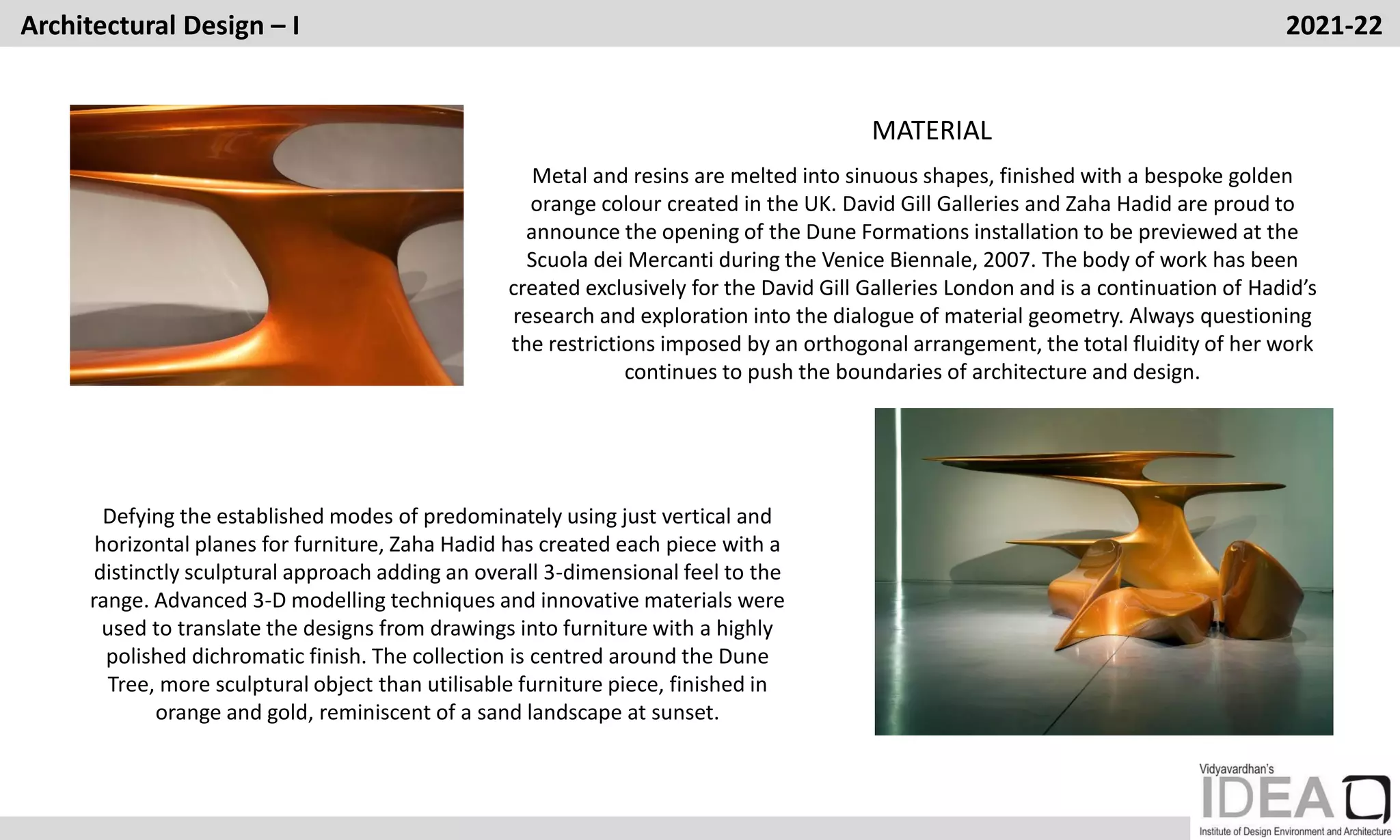 Zaha Hadid Dune Fomation | PDF