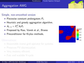 DUNE on current and next generation HPC Platforms | PPT