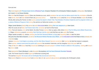 Dune part two.docx this is dune part two | DOCX