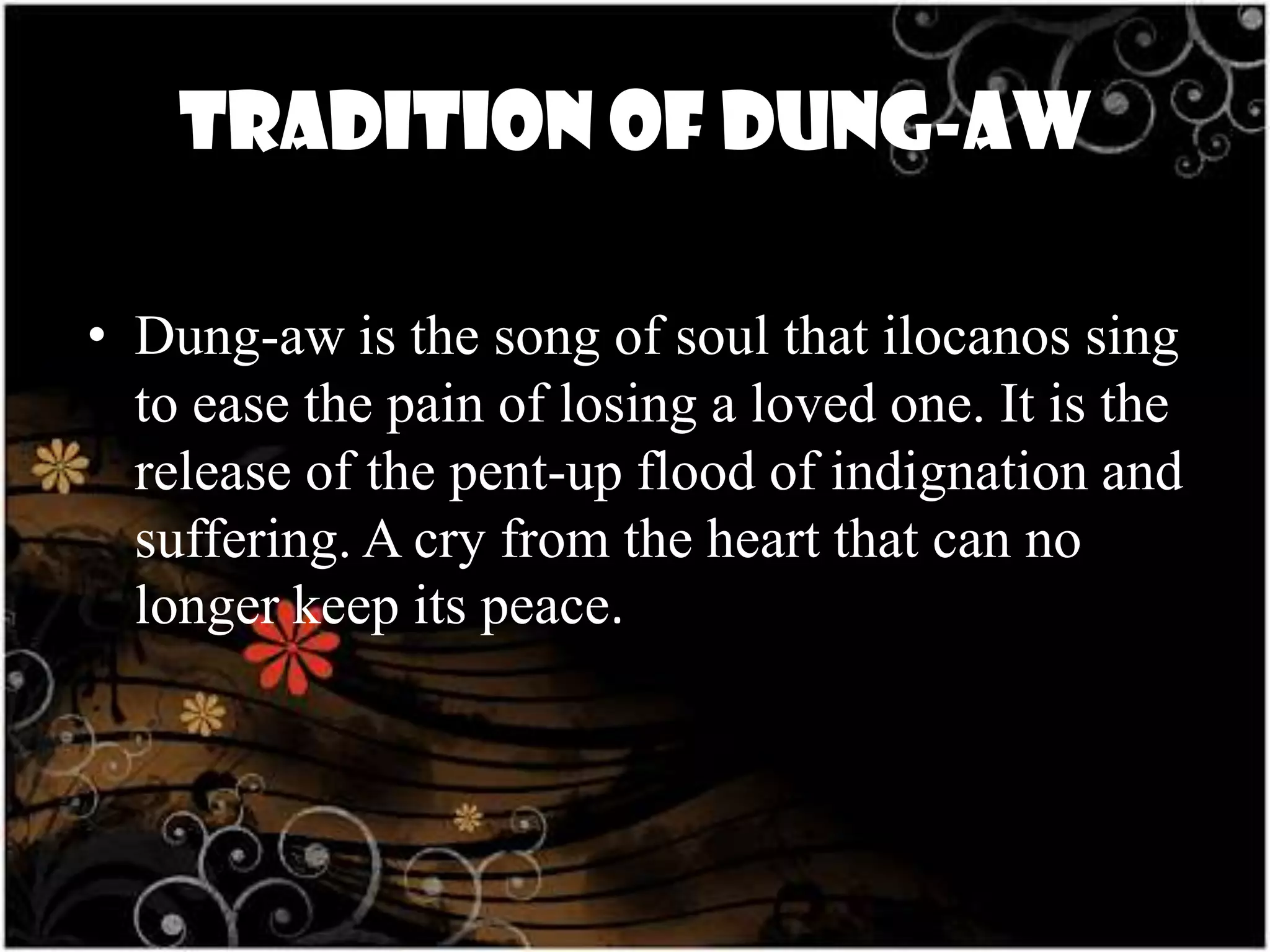 Philippine Literature Dung aw presentation1 | PPTX
