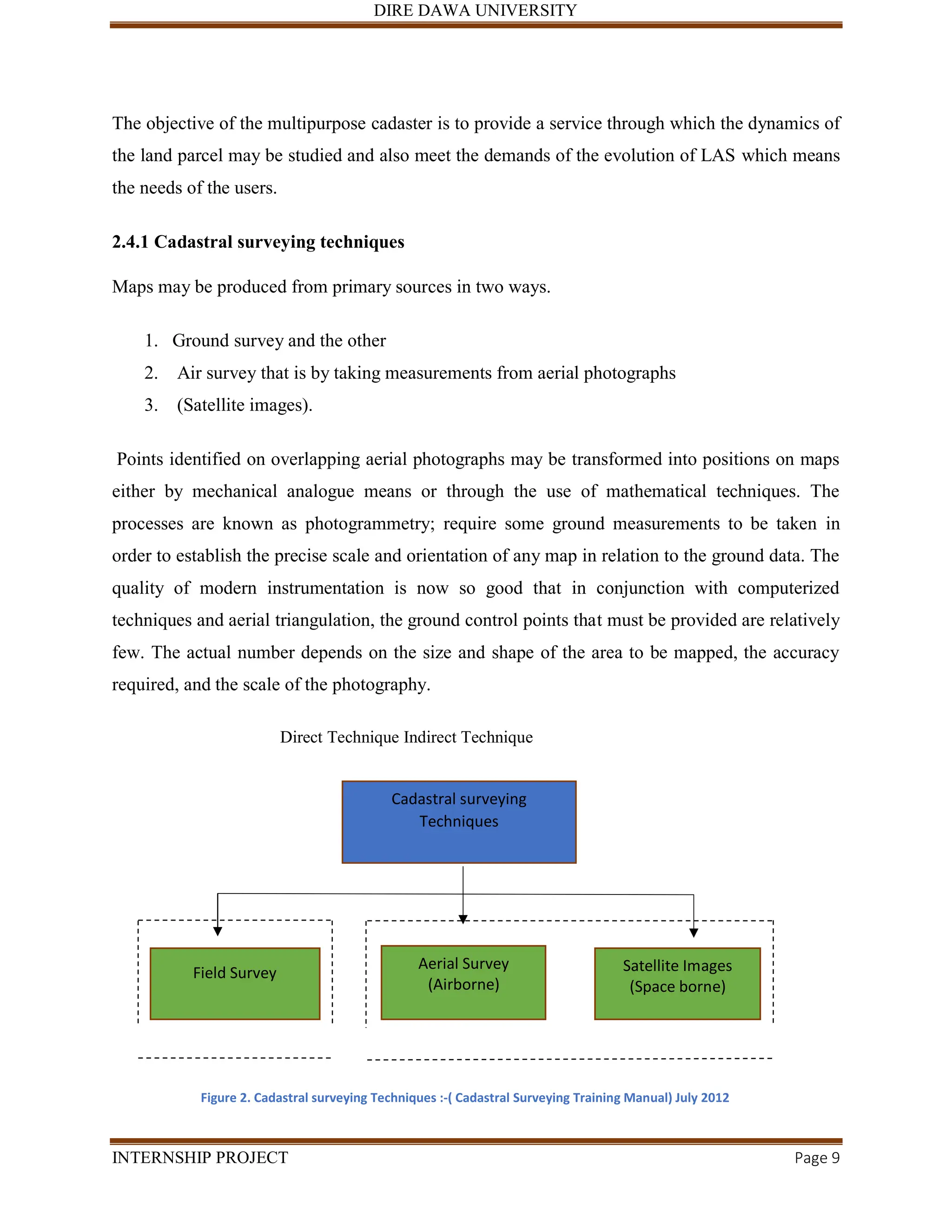Cadastral Maps | PDF