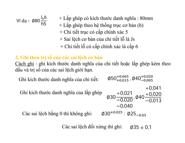 Dung sai va ky thuat do danh cho sinh vien nganh ky thuat | PPT