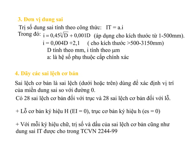 Dung sai va ky thuat do danh cho sinh vien nganh ky thuat | PPT