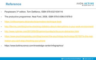 [DevDay 2017] Productive Programmer - Speaker: Dung V. Nguyen ...