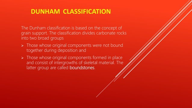 Dunham classification presentation | PPTX