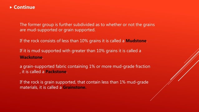 Dunham classification presentation | PPTX