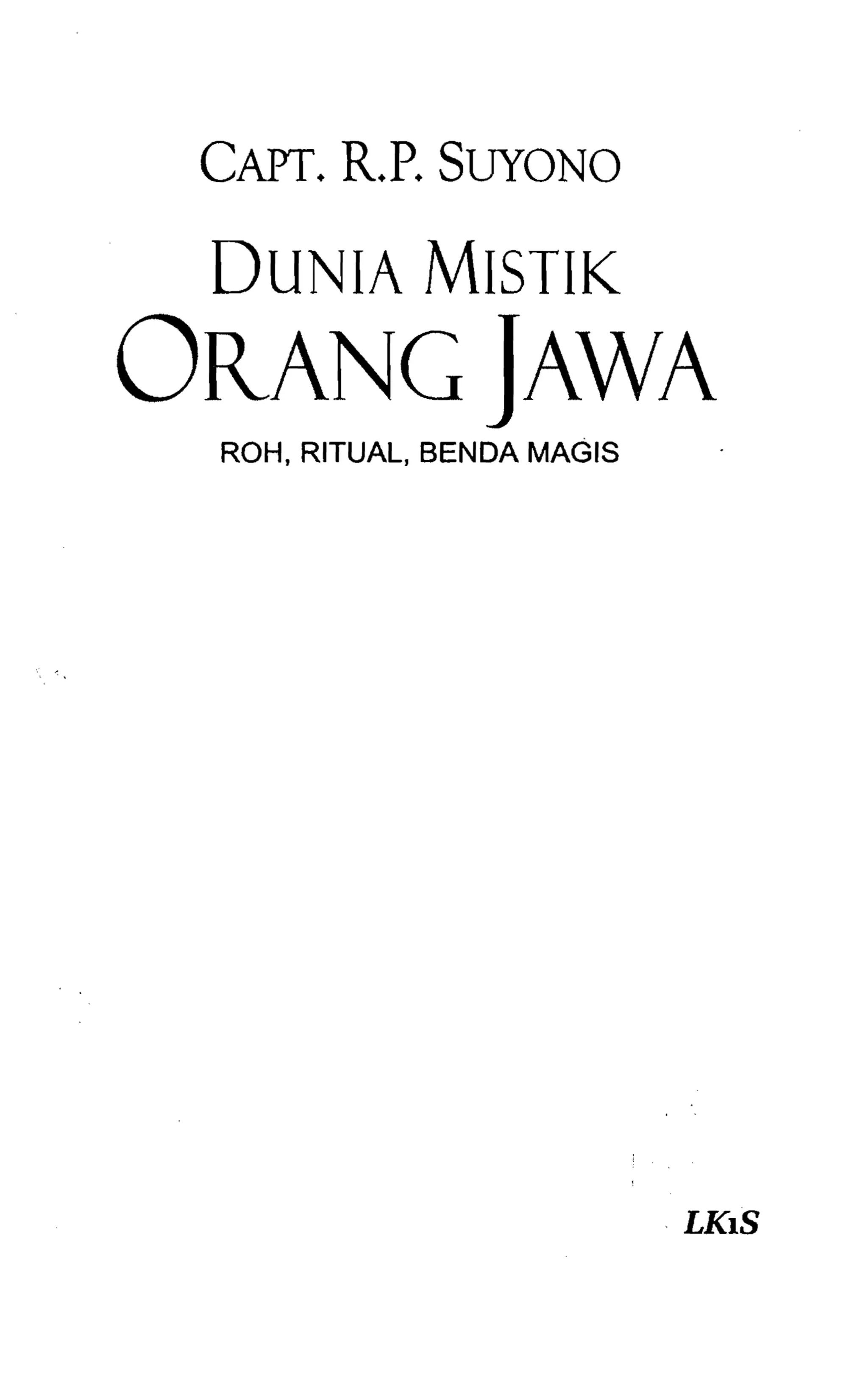 Dunia mistik orang jawa | PDF