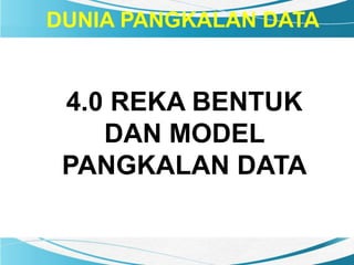 Dunia pangkalan data 1 | PPTX