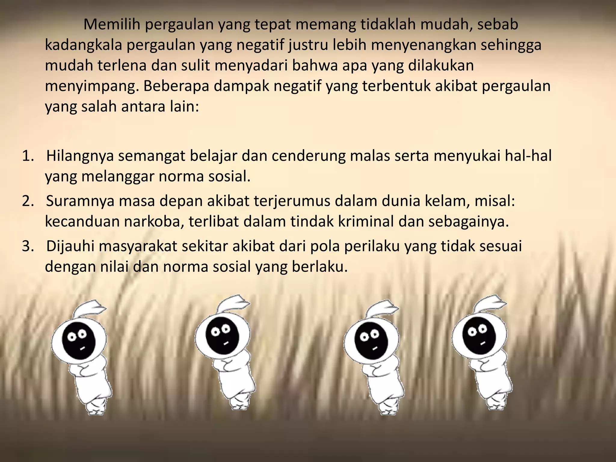 Dunia Pergaulan dan Etika Dalam Pergaulan | PPTX