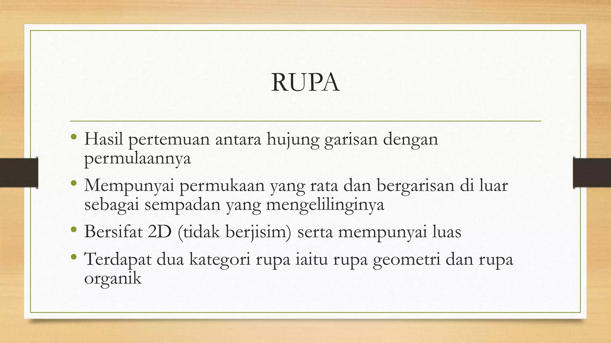 Reka Bentuk & Teknologi : 1.1 Dunia Reka Bentuk | PPTX