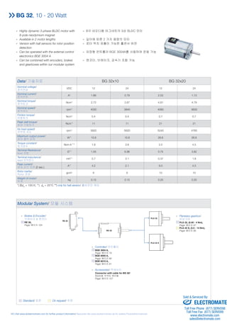 Dunkermotoren Brushless DC Motors | PDF