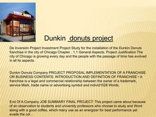 Dunkin´ donuts | PPT