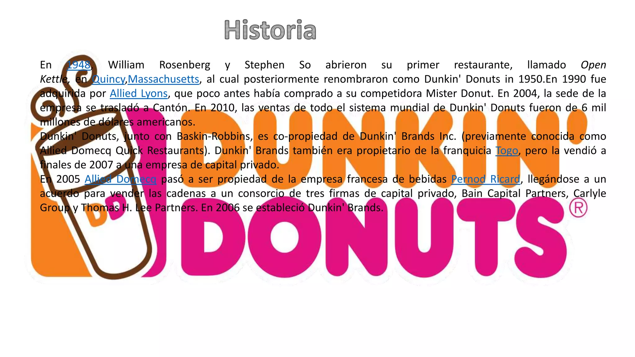 Dunkin donuts | PPT