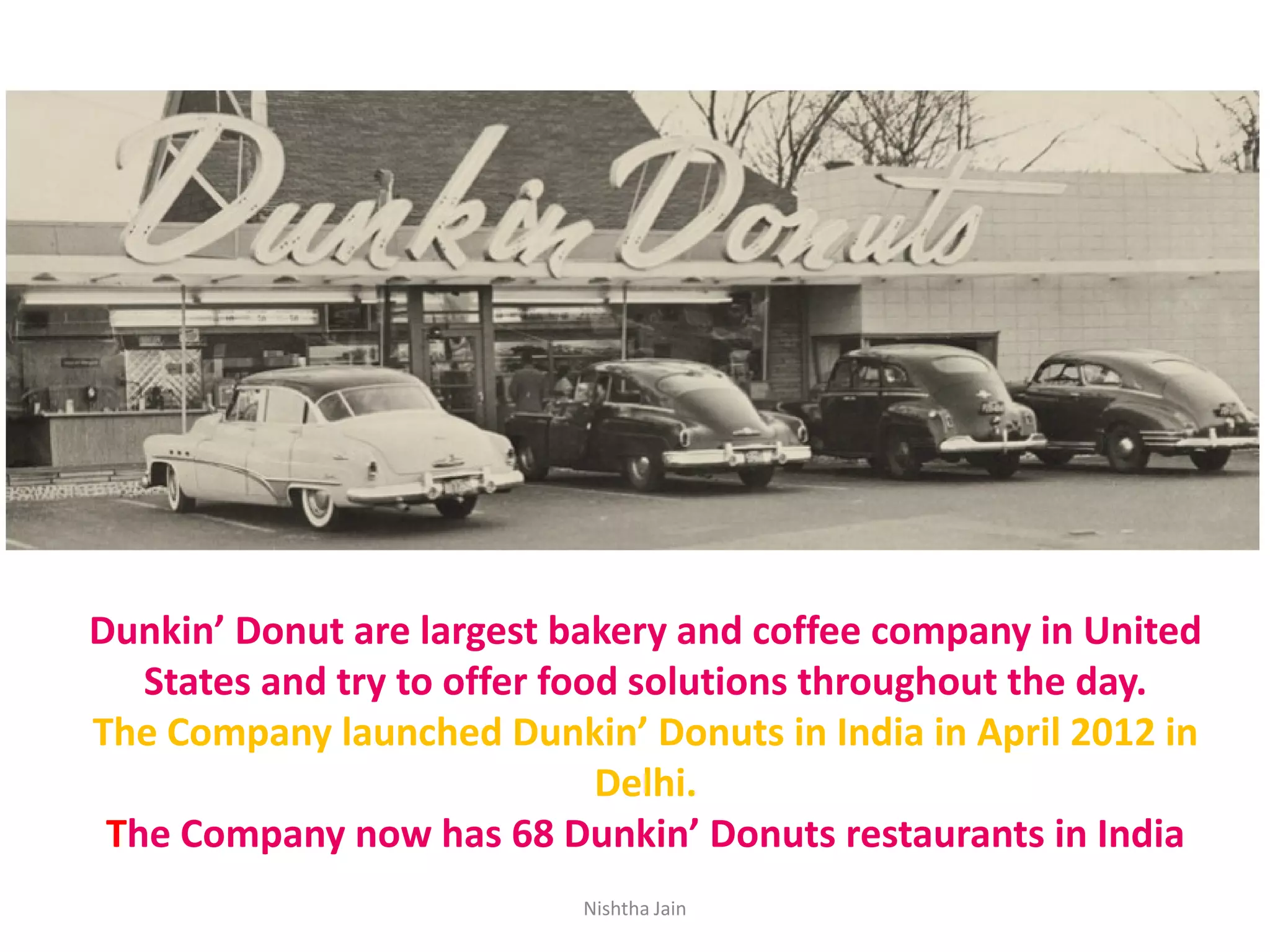 Dunkin donuts | PDF