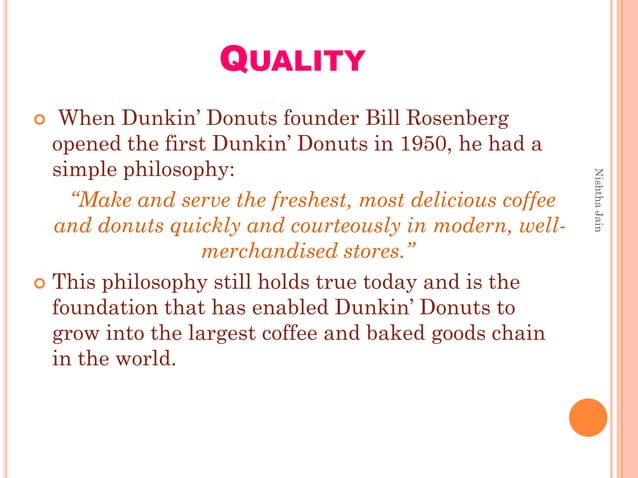 Dunkin donuts | PPT