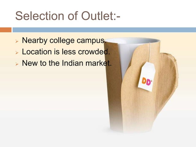 Dunkin donuts ppt | PPTX