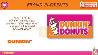 Dunkin Donuts Brand Tracking | PPTX