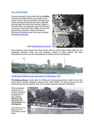 Dunkirk's 'Little Ships' | PDF