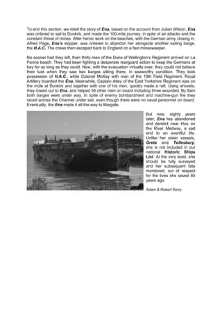 Dunkirk's 'Little Ships' | PDF