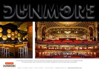 Dunmore fitout portfolio 2012cs | PPT
