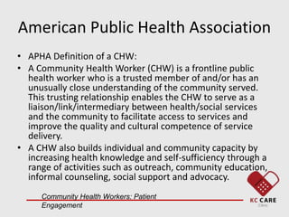 Community Health Workers | PPTX