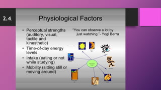 Dunn and dunn learning style model | PPTX