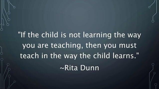 Dunn and Dunn Learning Styles Inventory Model | PPTX