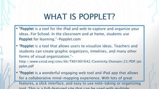 Dunne teacher tool tutorial popplet | PPT