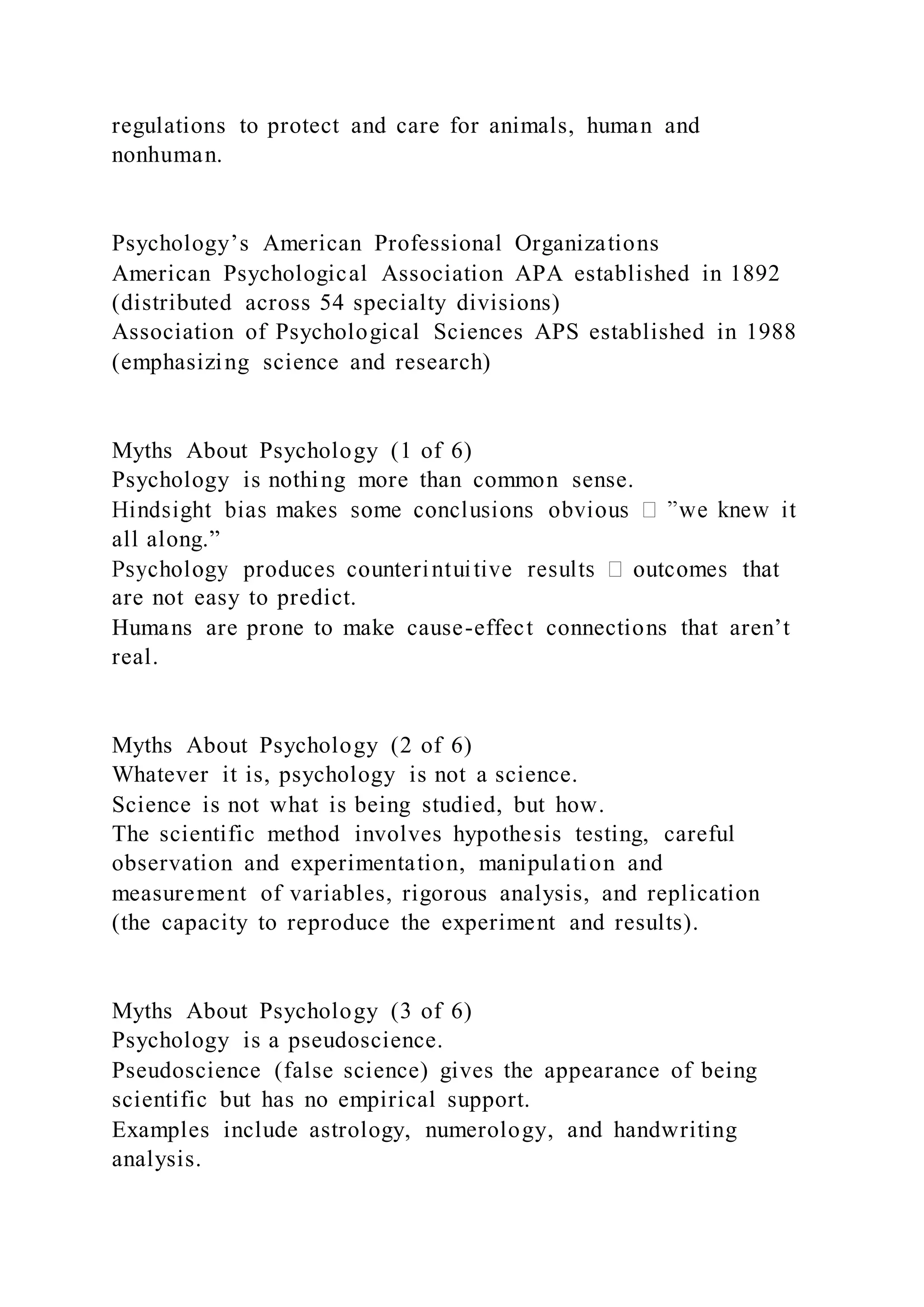 Dunn & HalonenThe PsychologyMajor’s CompanionChapter 2T | DOCX