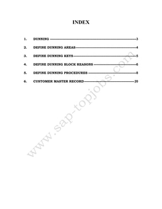 Dunningconfiguration ecc6 | PDF