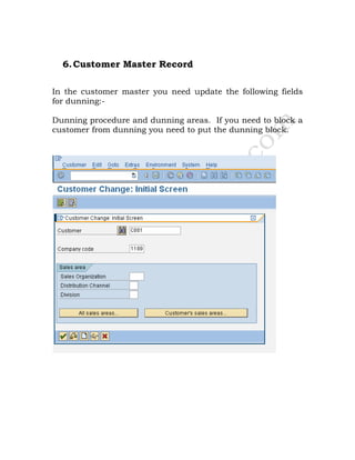 Dunningconfiguration ecc6 | PDF