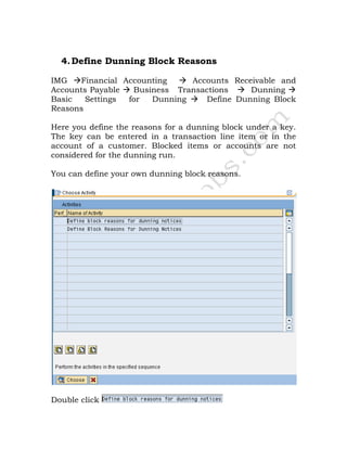 Dunningconfiguration ecc6 | PDF