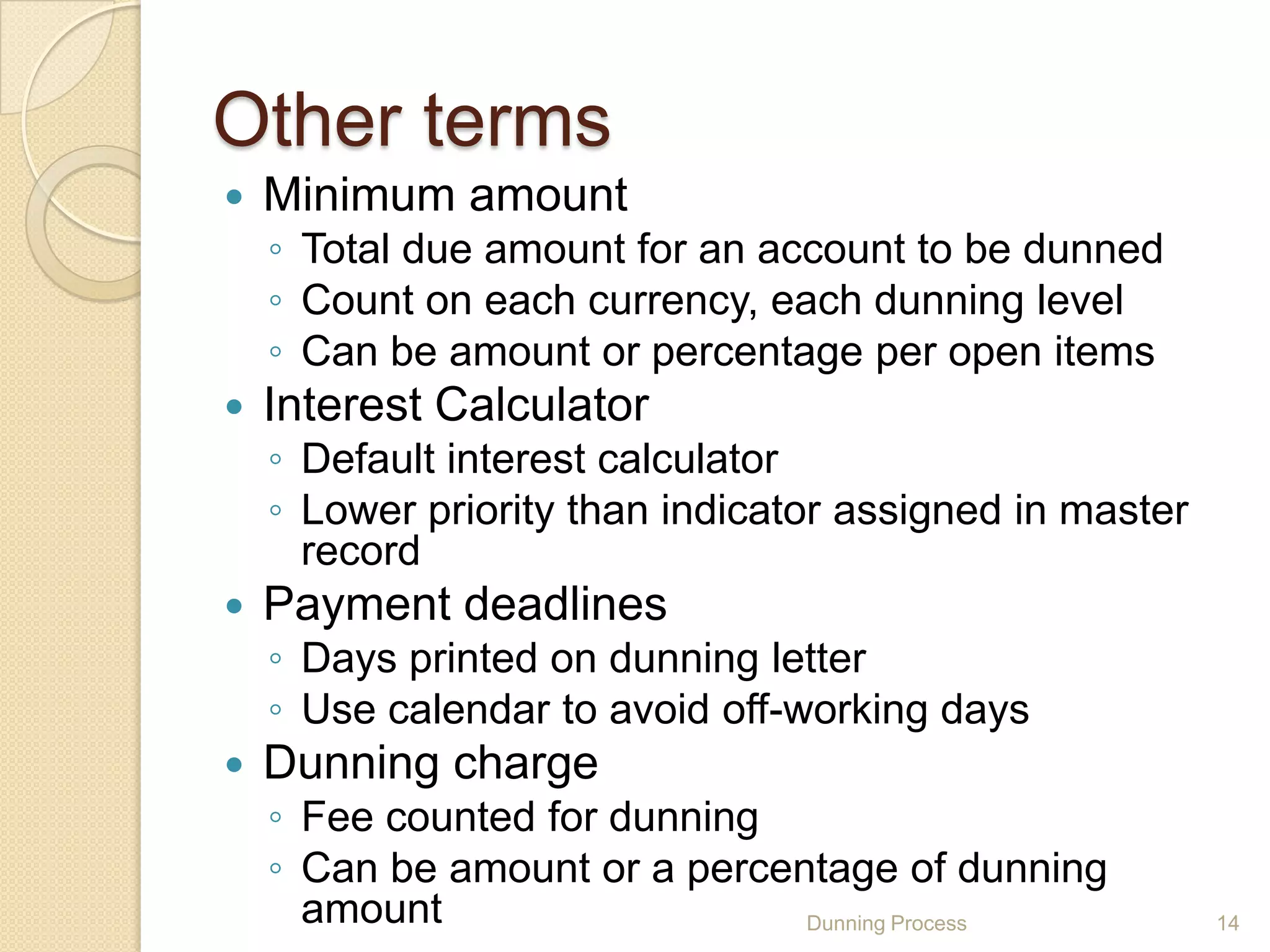 Dunning process | PPTX