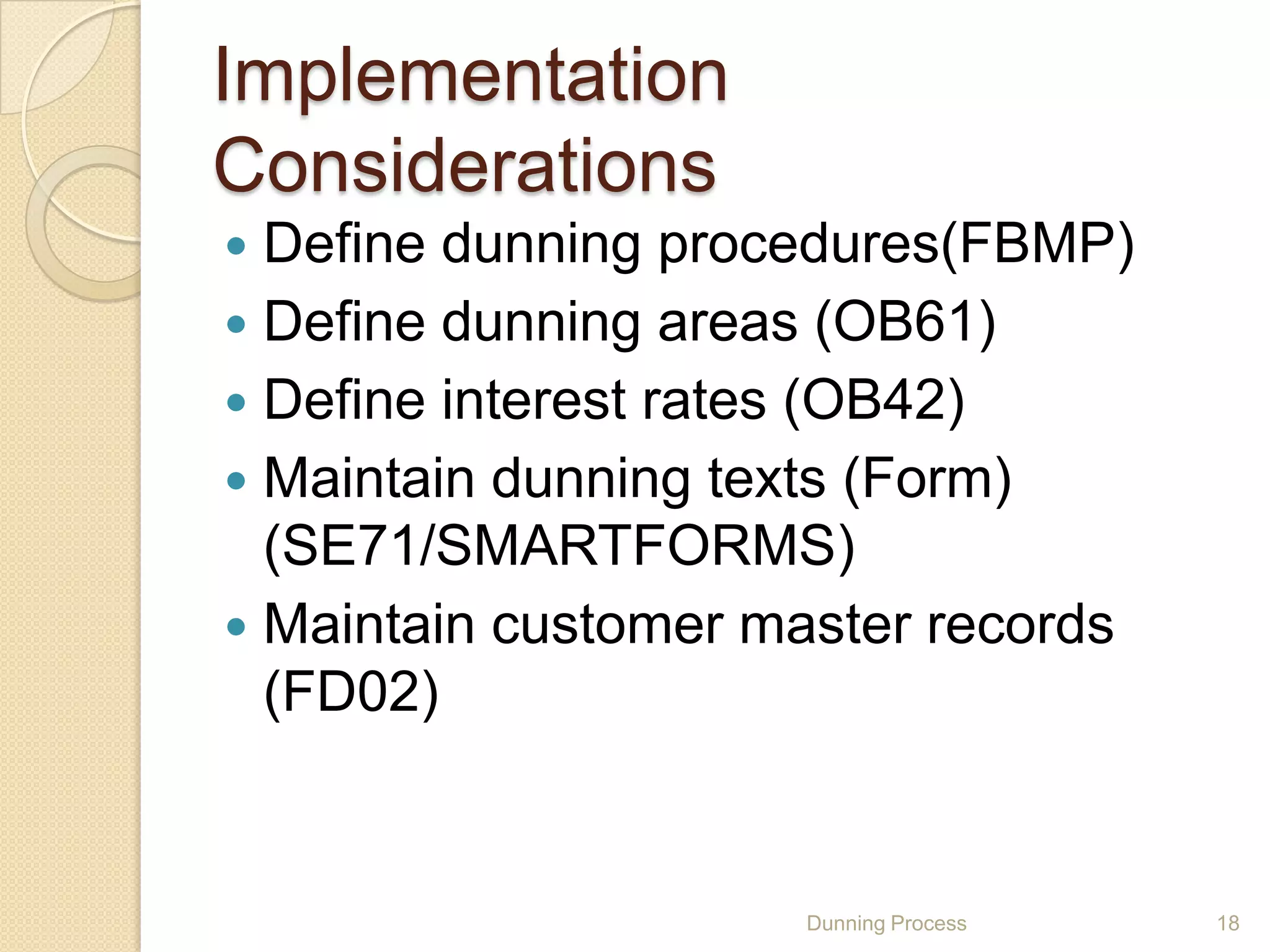Dunning process | PPTX