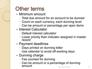 Dunning process | PPTX