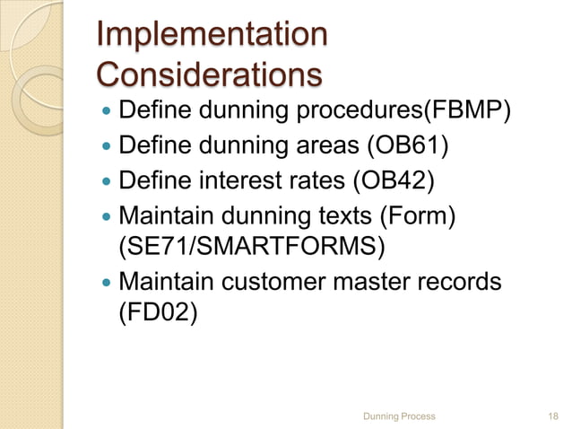 Dunning process | PPTX
