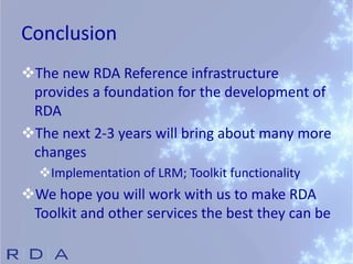 Future directions for RDA / Gordon Dunsire | PPT