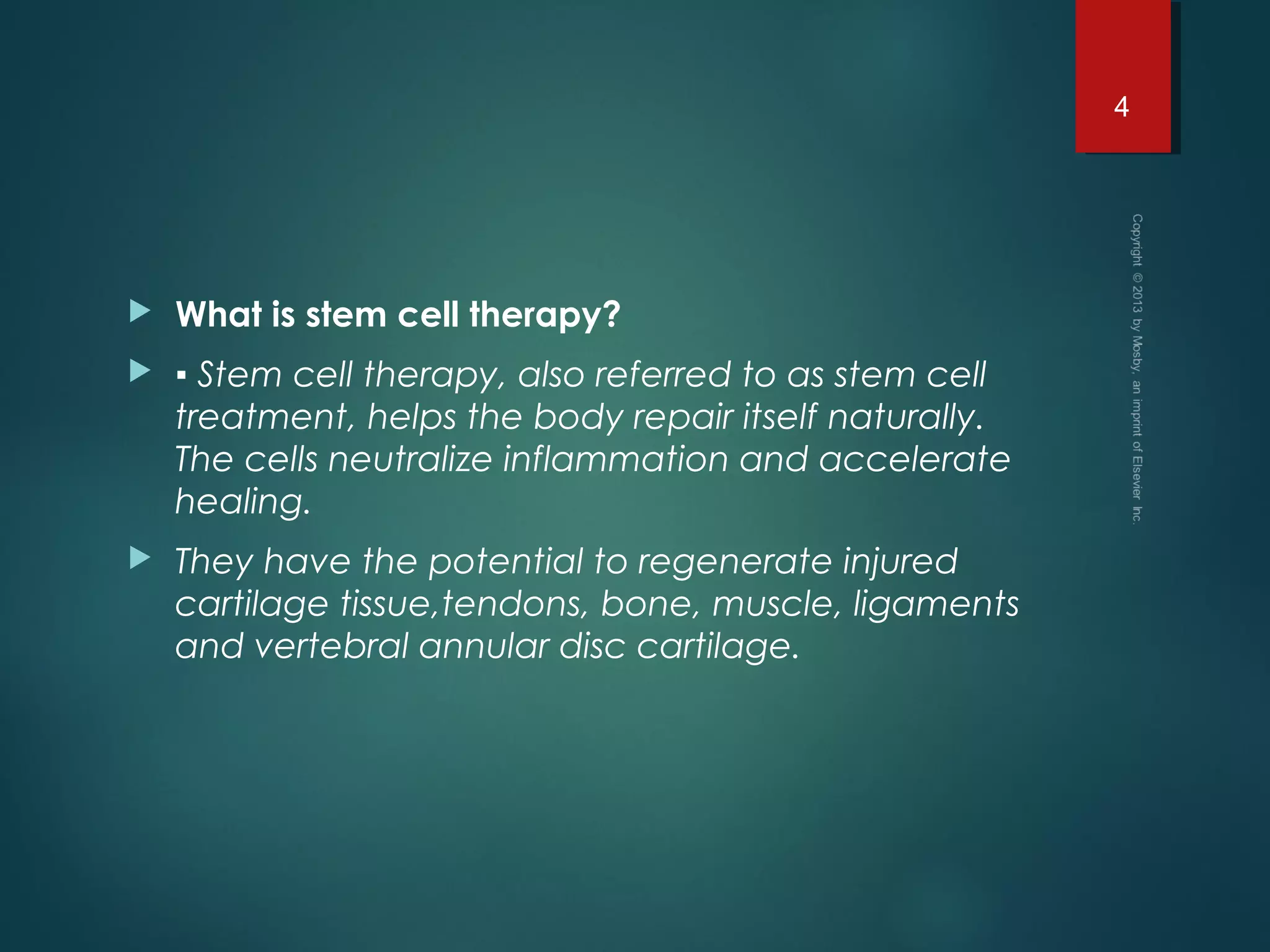 Stem cell therapy | PPT