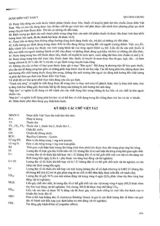 Dược điển Việt Nam xuất bản lần thứ 5-tap-1 | PDF