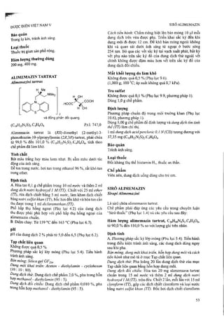 Dược điển Việt Nam xuất bản lần thứ 5-tap-1 | PDF