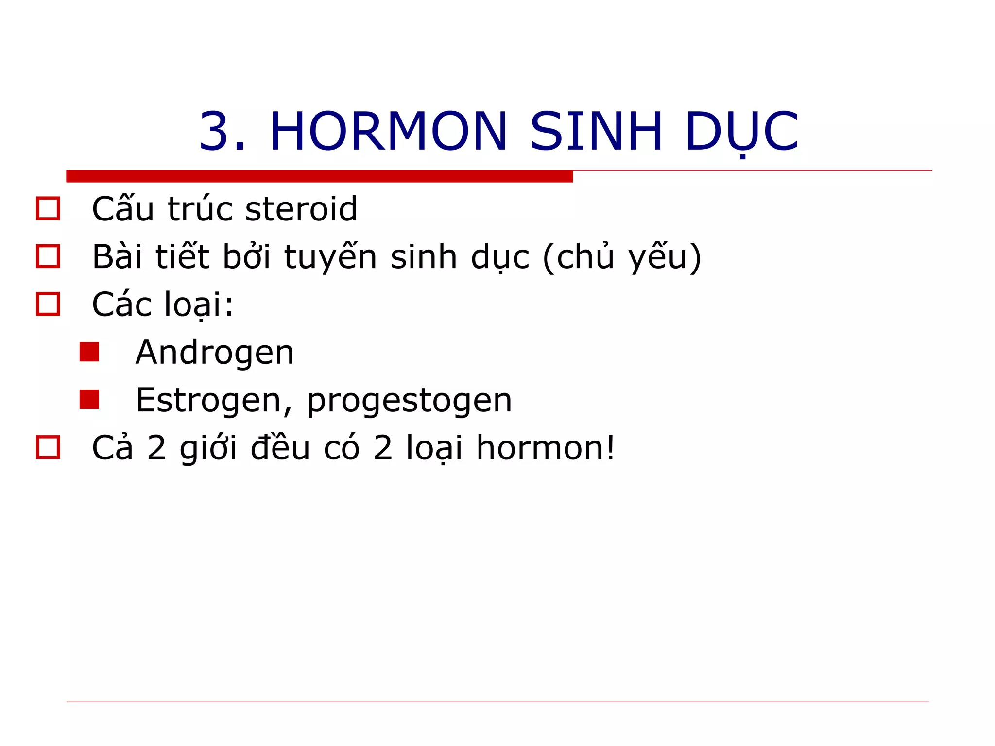 [Duoc ly] hormon khang hormon - th s duong | PDF