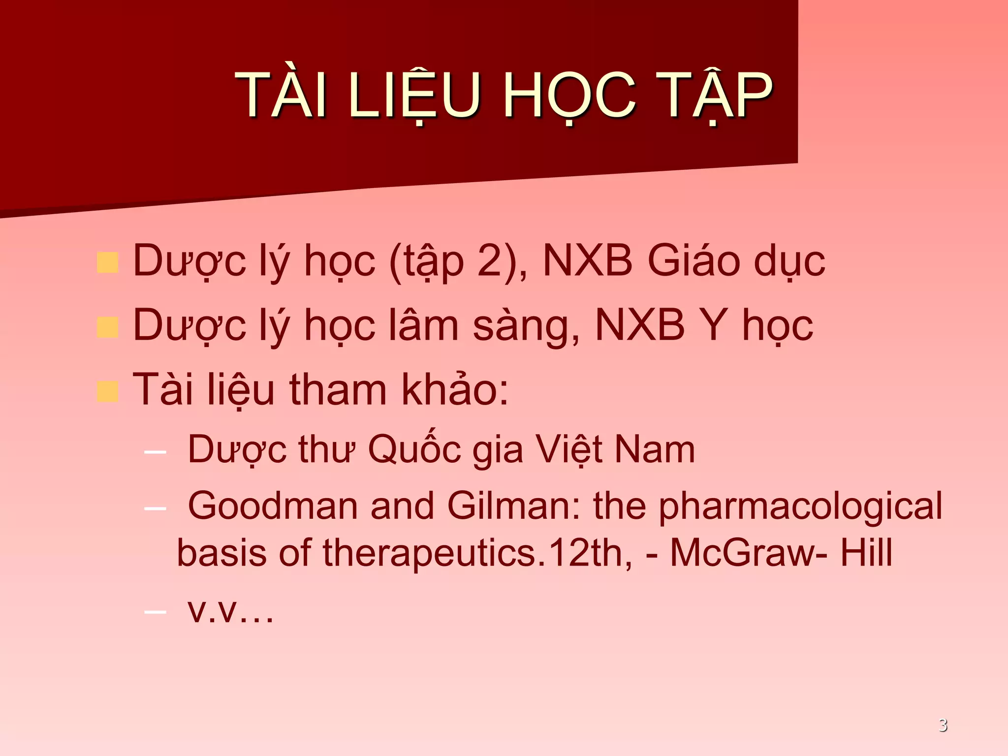 [Duoc ly] thuoc chua thieu mau thuoc dieu tri rlhh - th s duong | PPT
