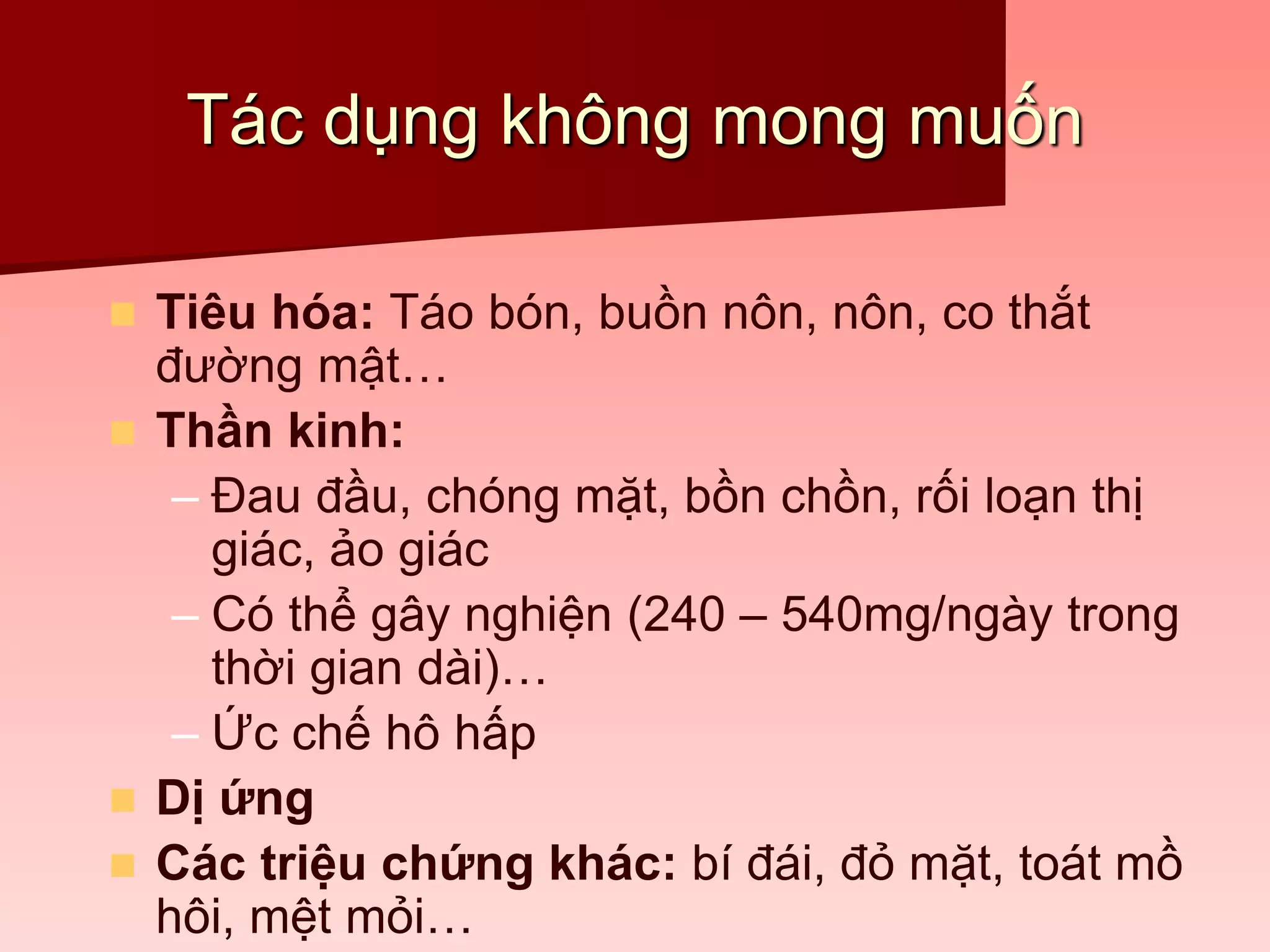 [Duoc ly] thuoc chua thieu mau thuoc dieu tri rlhh - th s duong | PPT