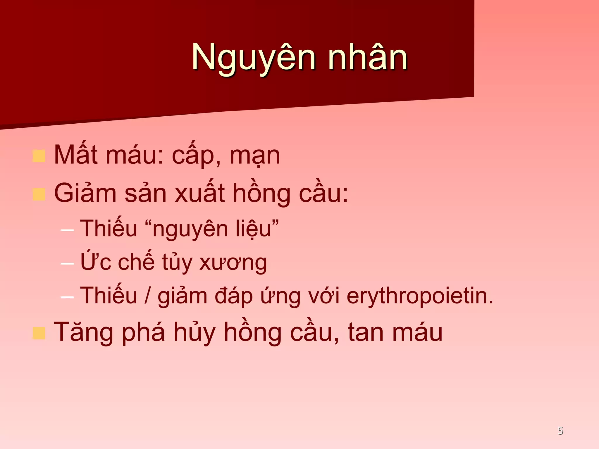 [Duoc ly] thuoc chua thieu mau thuoc dieu tri rlhh - th s duong | PPT