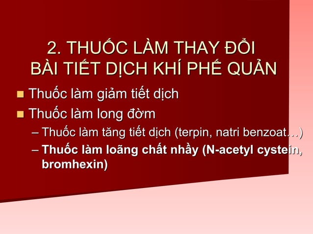 [Duoc ly] thuoc chua thieu mau thuoc dieu tri rlhh - th s duong | PPT