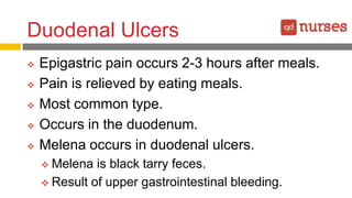 Duodenal vs-gastric | PPTX | Digestive Disorders | Diseases and Conditions